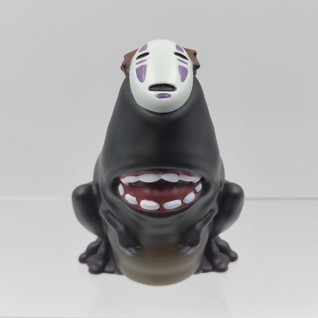Ghibli Yubi Ningyo Figure – Spirited Away – No-Face Big Mouth – Retro Japan