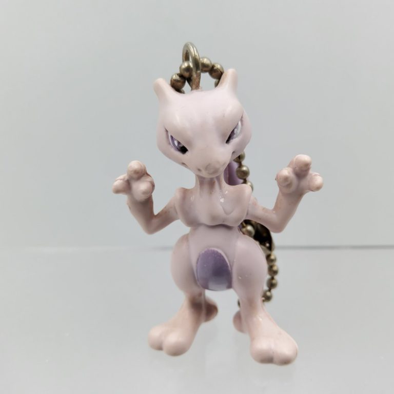 Pokemon Keychain Figure – Pocket Monster Holder – Mewtwo – Retro Japan