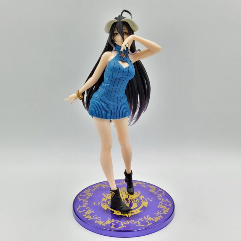 Overlord Ⅳ Coreful Figure – Albedo Blue Knit Onepiece Ver. – Retro Japan