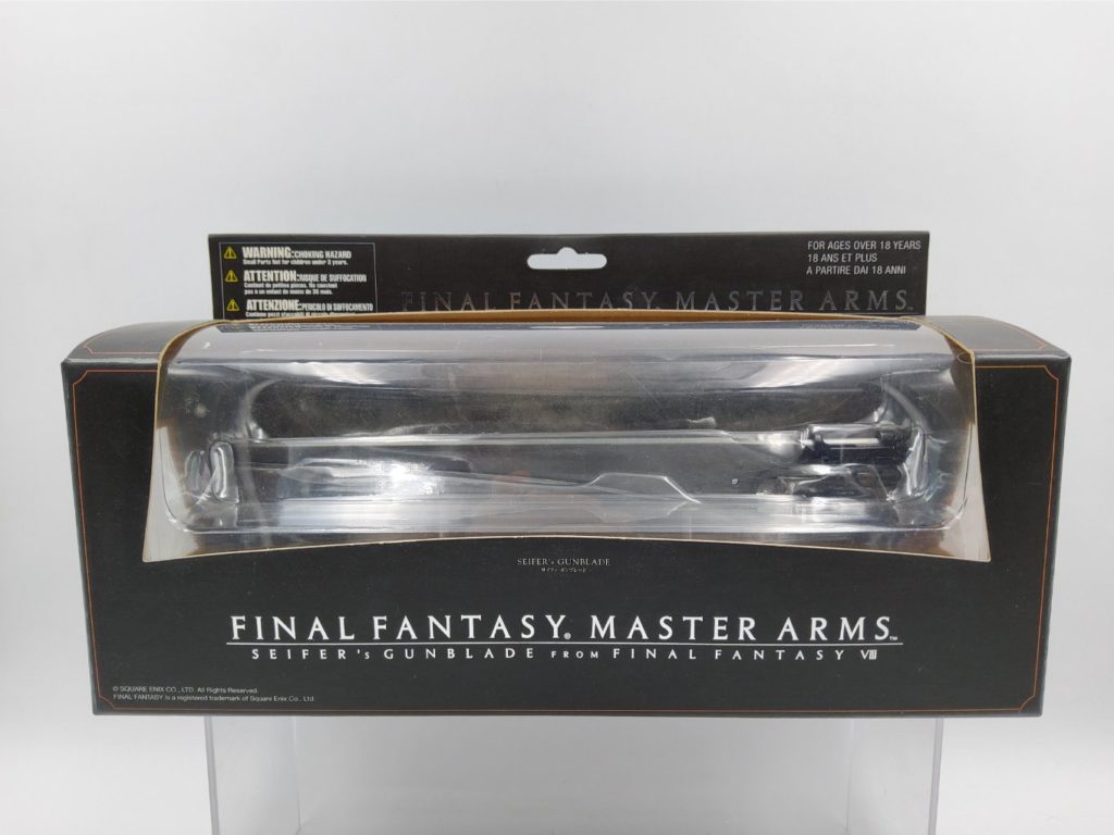 Final Fantasy Master Arms Die Cast Replica – Seifer’s Gunblade From ...