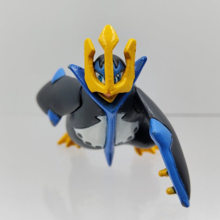 Pokemon Tomy – Pingoléon / Empoleon Battle Scene – Retro Japan