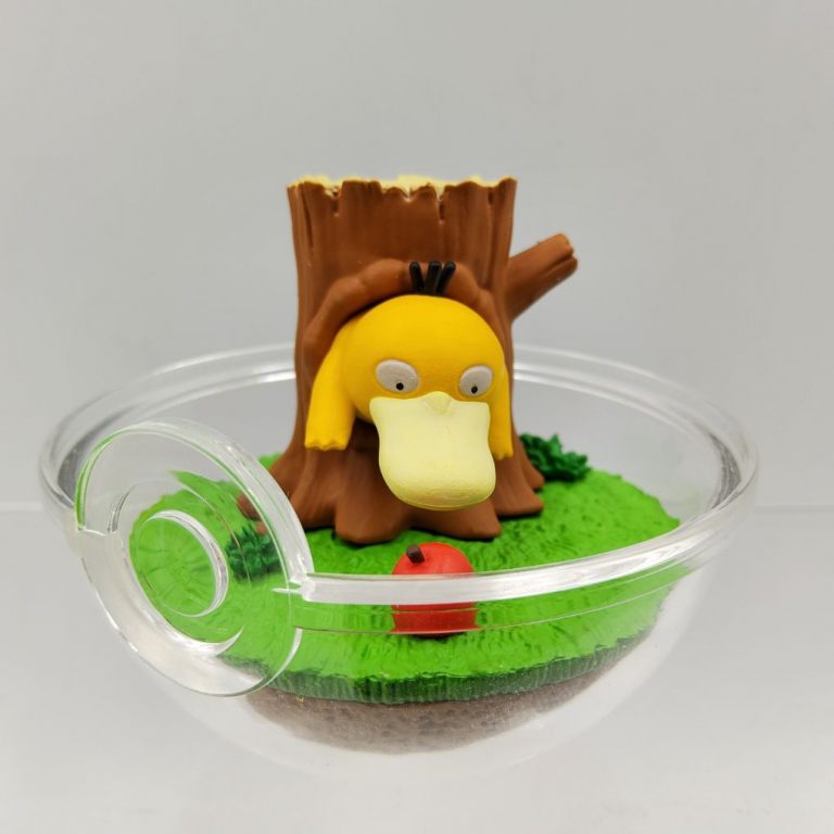 Pokemon Terrarium Collection Relax Time – Psykokwak / Psyduck – Retro Japan