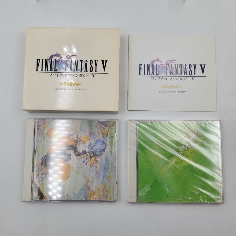 Final Fantasy V Original Sound Track First Edition – Retro Japan