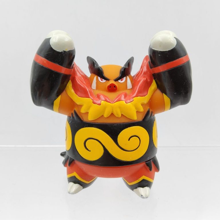 Figure Pokémon Kids DX – Best Whishes – Roitiflam / Emboar – Retro Japan